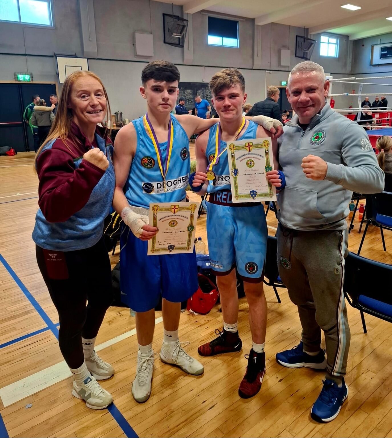 Four Leinster Champions for Tredagh boxing academy – Drogheda Life